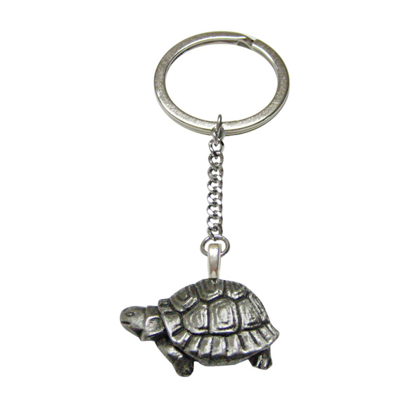 Kiola Designs | Accessories | Textured Turtle Tortoise Pendant Keychain ...